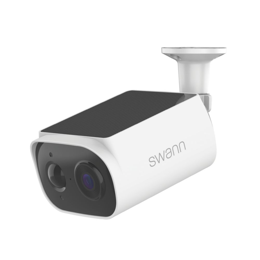 Swann SWIFI-SESOL2KBC-EU Solar & Battery-Powered White Wireless 2K ...