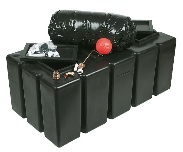 Polytank Cold Water Tank 50gallon (UK) 1190mm x 610mm x 500mm - Screwfix