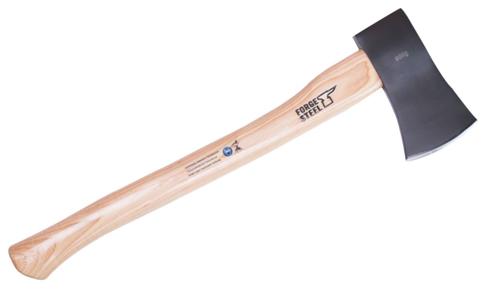 Forge Steel Hickory Axe 32oz (0.9kg) | Axes | Screwfix.ie