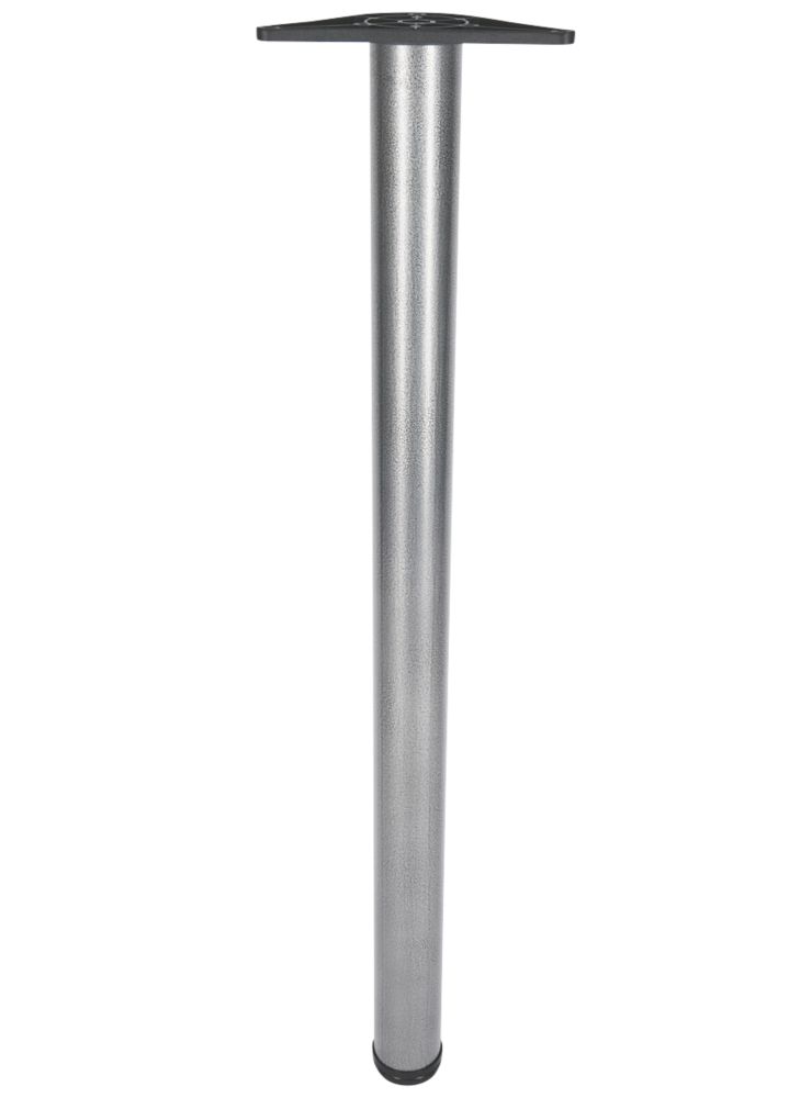Rothley Worktop Leg Pewter 870-895mm - Screwfix