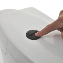 Highlife Bathrooms Dual-Flush Close Couple Cistern Flushing Button Matt ...