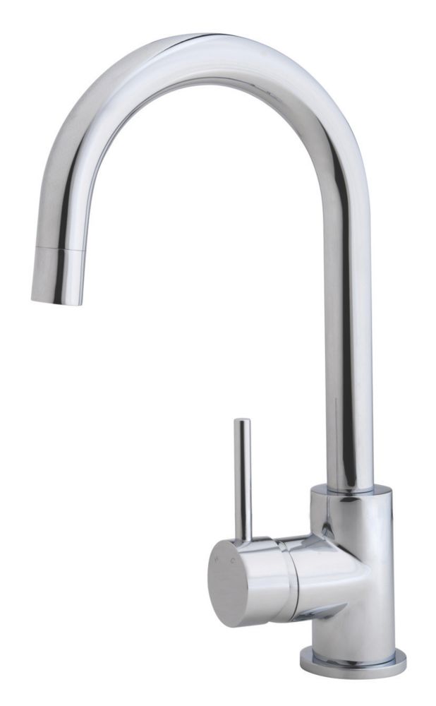 Swirl Elbe Tap Chrome - Screwfix