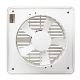 Manrose XF150BS 150mm (6") Axial Kitchen Extractor Fan White 240V ...