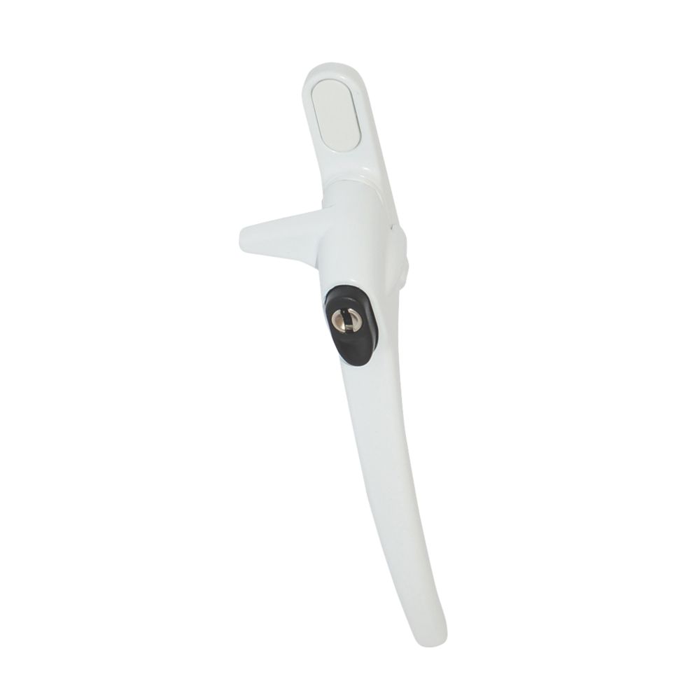 Fab & Fix Charisma Right-Handed Cockspur Window Handle White - Screwfix