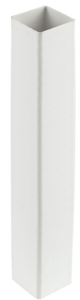FloPlast Square Line Square Downpipe White 65mm x 2.5m 6 Pack | Square ...