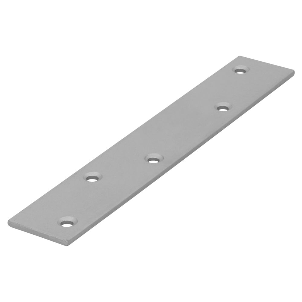 Magnodur Nailing Plates Matt Steel 170mm x 3mm x 30mm 10 Pack - Screwfix