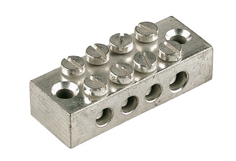 Pro-Fix 4-Way Earth Block - Screwfix