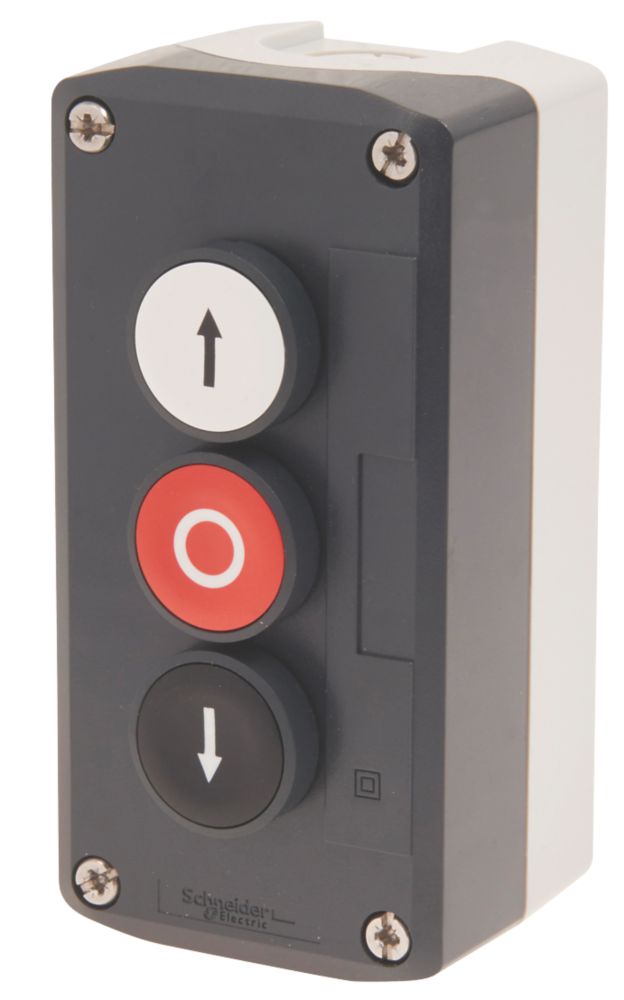 Schneider Electric XALD324 3-Pole Flush Push-Button Complete Control ...