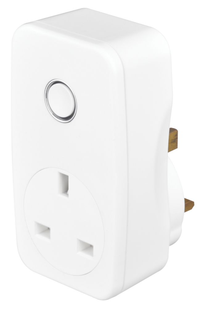 British General 13A Smart Plug White - Screwfix