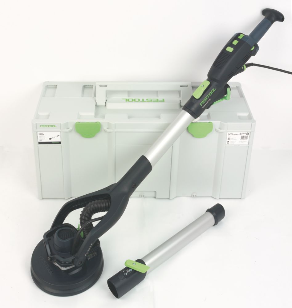 Festool LHS 2 225 EQI-Plus Planex 225mm Brushless Electric Long Reach Sander 230V - Screwfix
