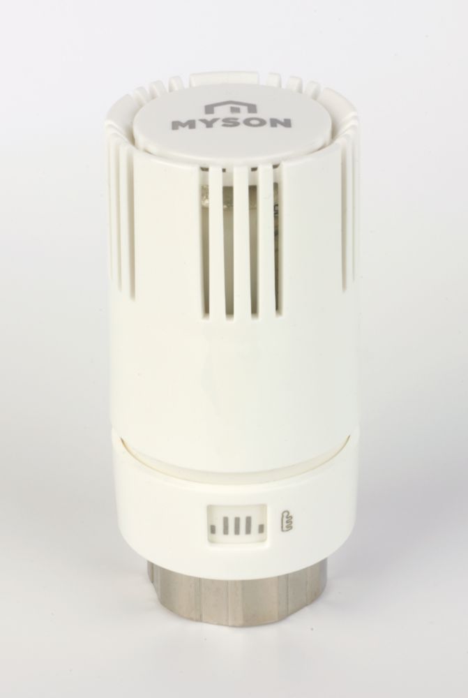 Myson TRV2TRVHEADW White Thermostatic Radiator Head - Screwfix