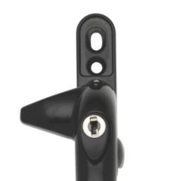 Mila RM Cockspur Right-Handed Window Handle Black - Screwfix