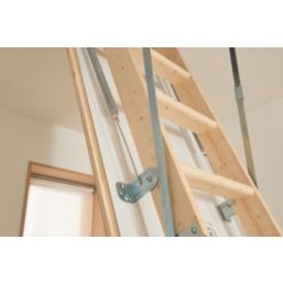 Werner Timberline 2.85m Loft Ladder Kit - Screwfix