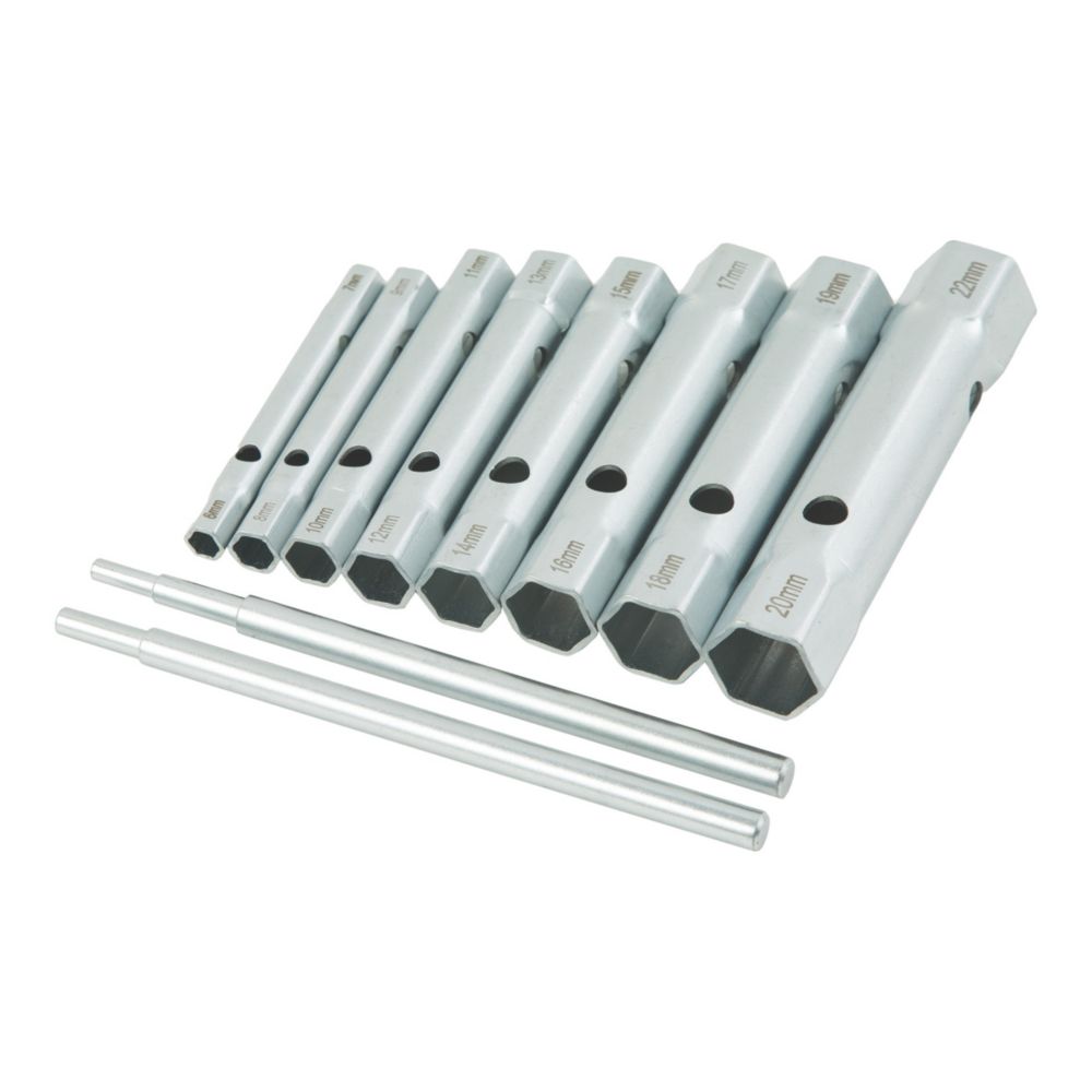 Forge Steel Box Spanner Set 8 Pieces - Screwfix