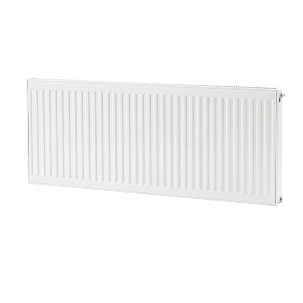 Flomasta 500mm x 1100mm 4312BTU White Type 21 Convector Radiator - Screwfix
