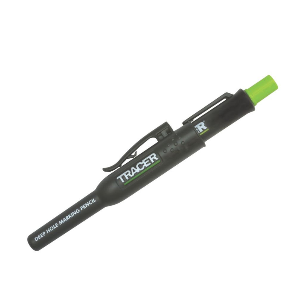 TRACER 200mm Deep Hole Construction Pencil 2B - Screwfix