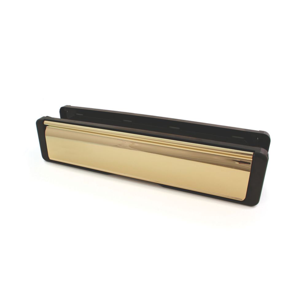 Fab & Fix Nu Mail Edge 68 Letter Plate 40-80 Hardex Gold 310mm x 68mm ...