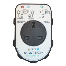 Kewtech Portable Appliance Tester Adaptor Box - Screwfix