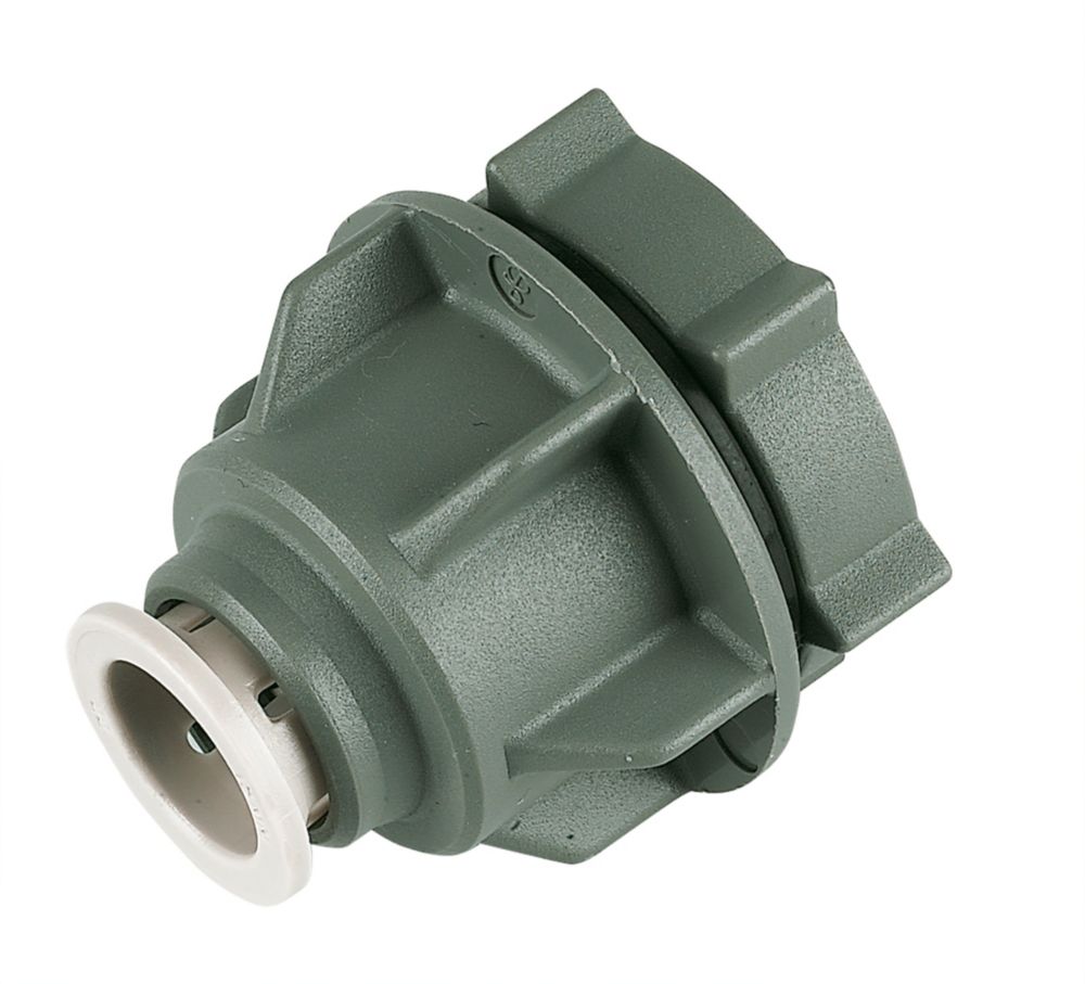 JG Speedfit Plastic Push-Fit Tank Connector 22mm | Pipe Fittings ...