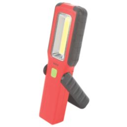 LAP Rechargeable LED Inspection Light Red/Black 650lm - Screwfix