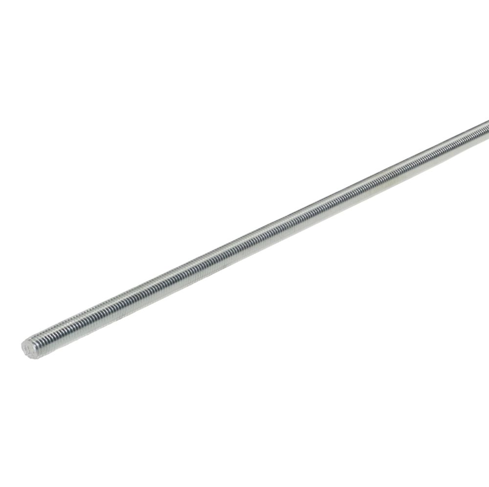 Timco High Tensile Steel Threaded Rods M16 x 1000mm 10 Pack - Screwfix