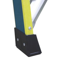 Erbauer Fibreglass 1.07m 4 Step Swingback A Frame Step Ladder - Screwfix
