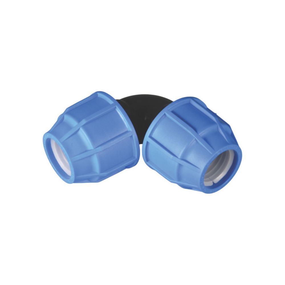 FloPlast 493015 MDPE Elbow 32mm x 32mm - Screwfix