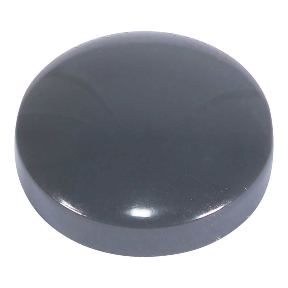 Timco 6-8ga 100 Pack Anthracite Grey Plastic Screw Caps - Screwfix