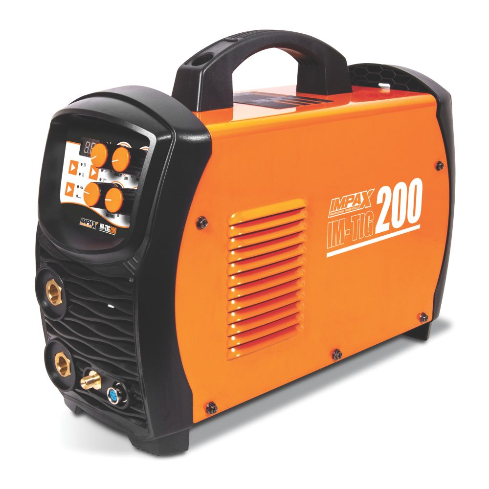 IMPAX IM-TIG200 200A PDC/DC Inverter TIG Welder 230V - Screwfix