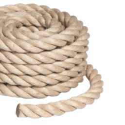 Essentials Rope Beige 24mm x 25m - Screwfix