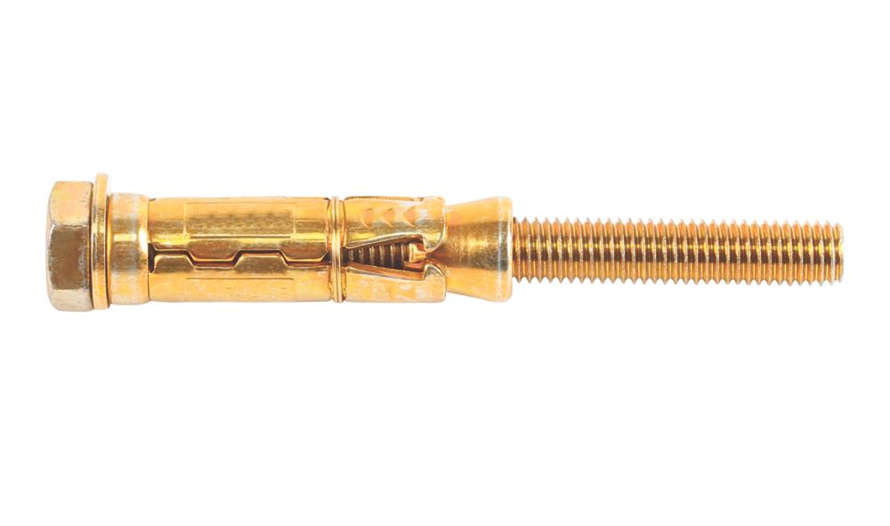 Easyfix Bolt Head Shield Anchors M12 x 180mm 5 Pack - Screwfix