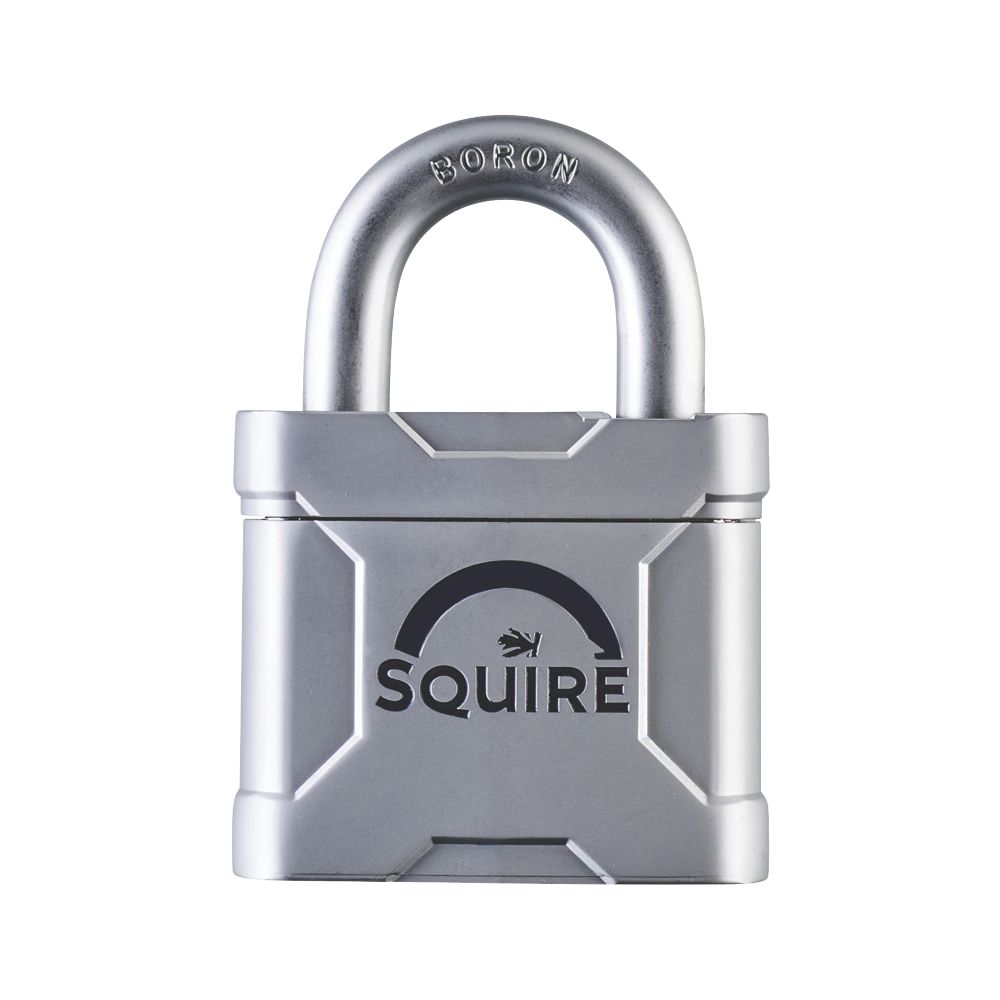 Squire MERC45 Steel Water-Resistant Padlock 49mm - Screwfix