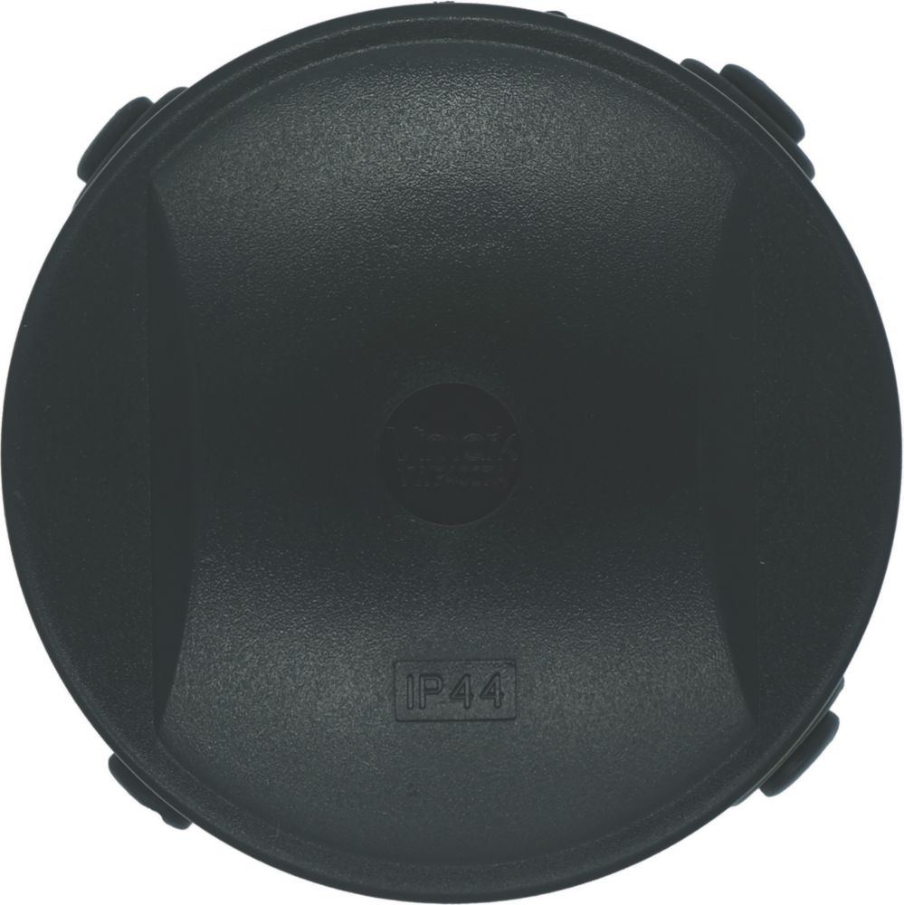 Vimark 4-Entry Round Junction Box with Knockouts 83mm x 51mm x 83mm ...