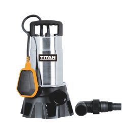 Titan 1000W Mains-Powered Dirty Water Pump - Screwfix