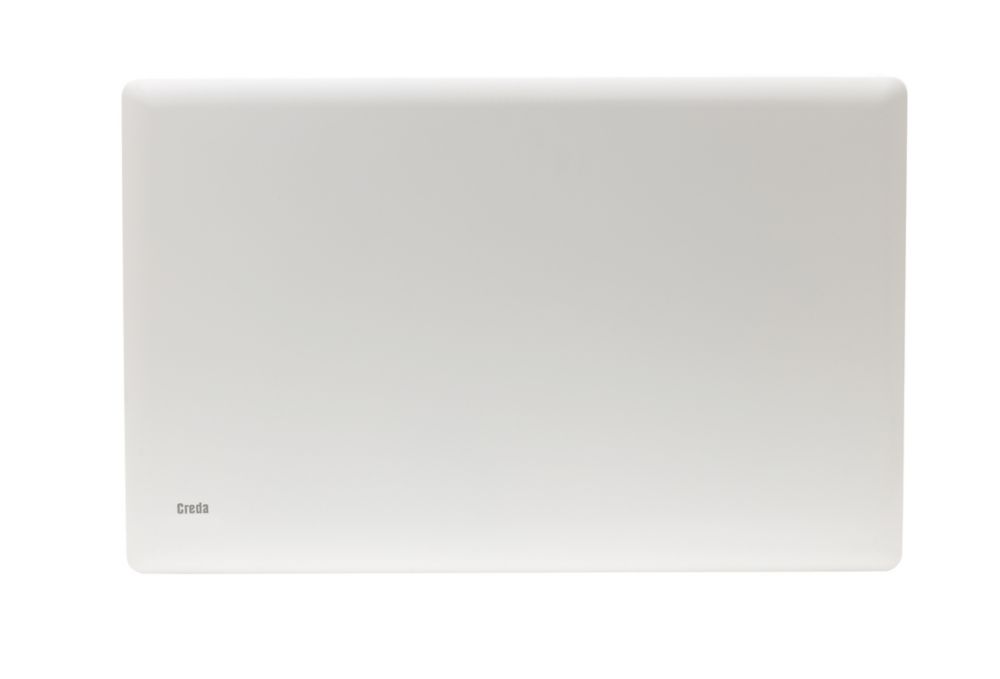 Creda 1kW Electric Wall-Mounted Panel Heater 400mm x 525mm White - Screwfix