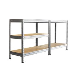 Essentials 5-Tier Metal Garage Shelving Unit 900mm x 450mm x 1800mm ...
