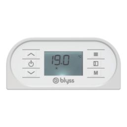 Blyss 2000W Electric Wall-Mounted Radiant Panel Heater 450mm x 864mm ...