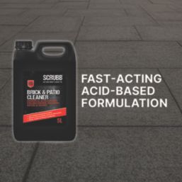 Scrubb Brick & Patio Cleaner 5Ltr - Screwfix