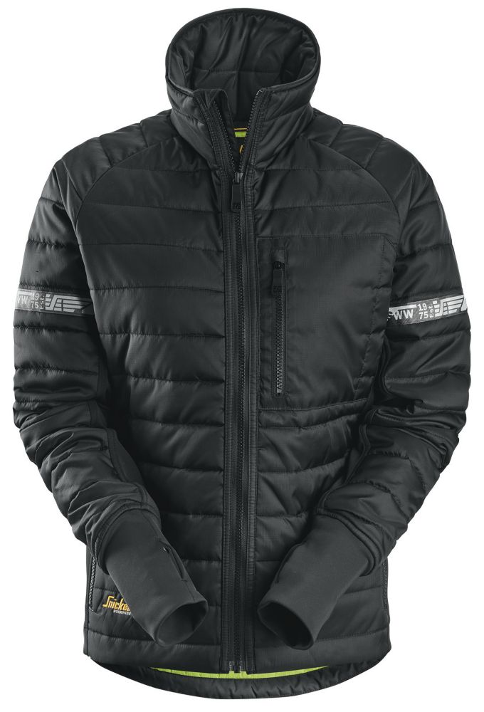 Snickers 8107 Womens Jacket Black Size 14-16 - Screwfix