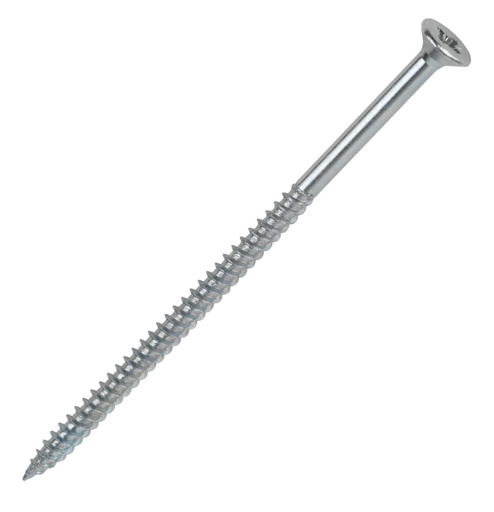 Quicksilver PZ Double-Countersunk Thread Cutting Woodscrews 8ga x 1 1/2 ...