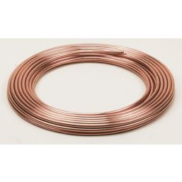 Wednesbury Microbore Copper Coil Pipes 10mm x 25m - Screwfix