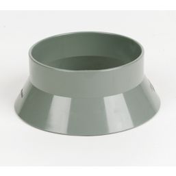 FloPlast Solvent Weld End Ventilation Collar Grey 110mm - Screwfix
