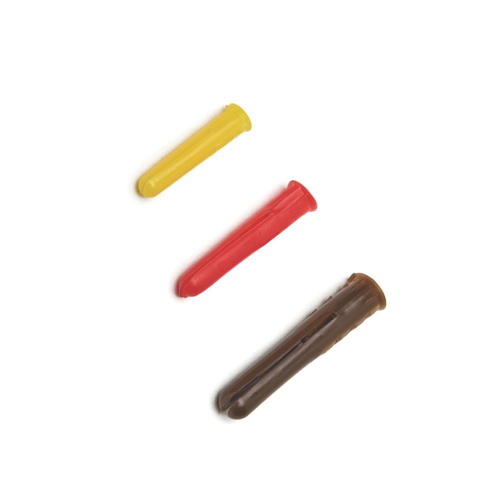 Easyfix Wall Plug Selection Pack 600 Pcs - Screwfix