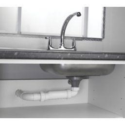 Wavin HepVo Waste Trap White 32mm x 32mm - Screwfix