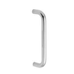 Eurospec Fire Rated D Pull Handle Polished Stainless Steel 19mm x 244mm ...