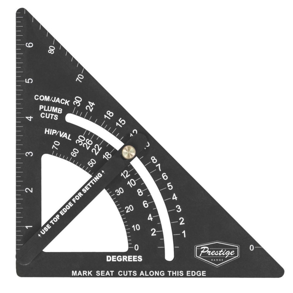 Faithfull Adjustable Quick Rafter Square 7" (180mm) - Screwfix