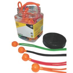 Smith & Locke Assorted Bungee Set 150-450mm x 4mm 16 Pieces - Screwfix