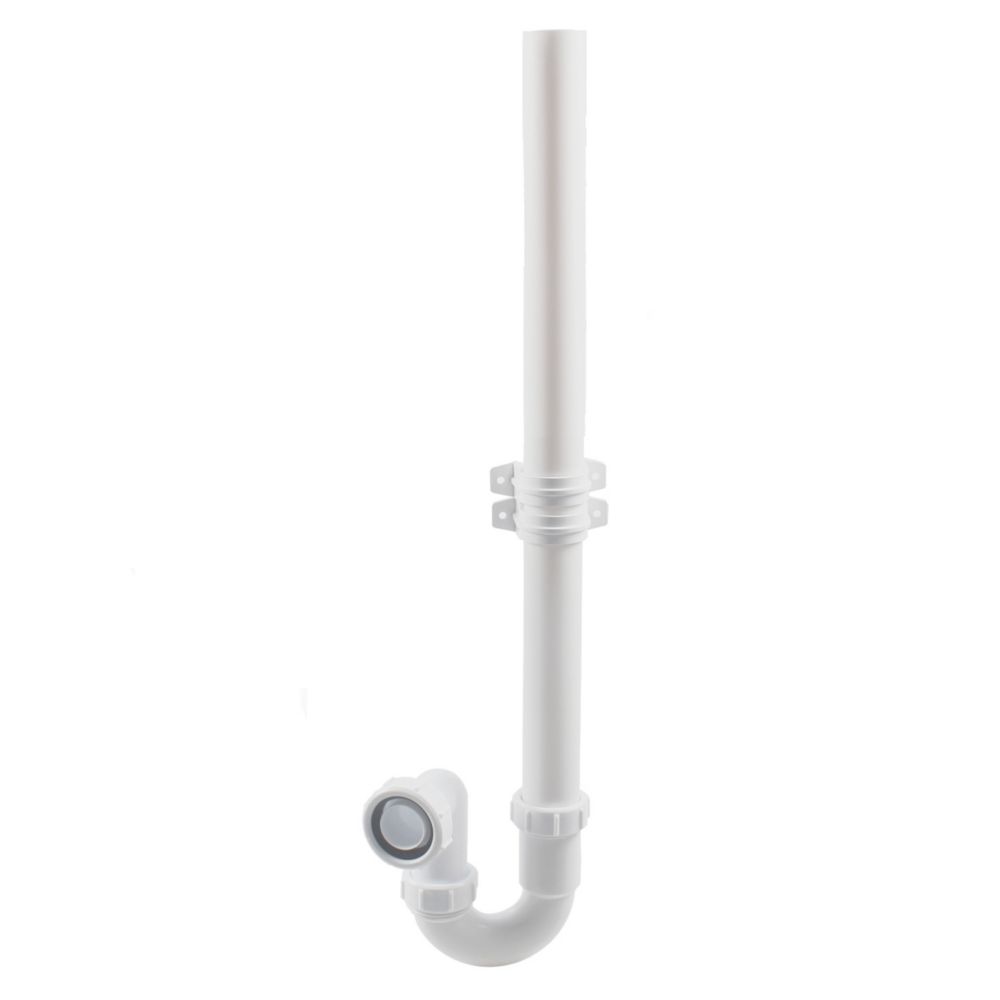 Flomasta Appliance Standpipe P Trap White 48mm - Screwfix