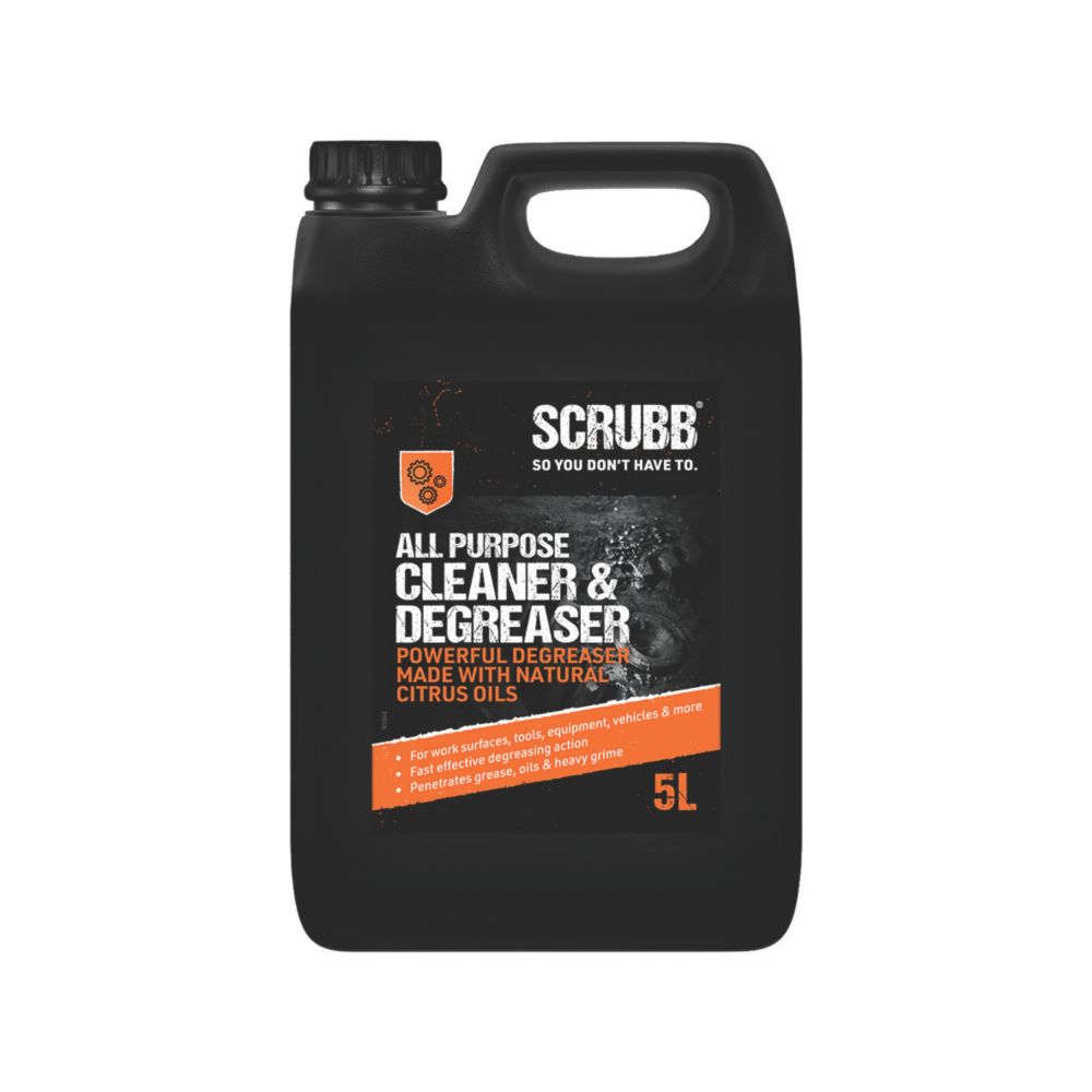 Scrubb All Purpose Cleaner & Degreaser 5Ltr - Screwfix