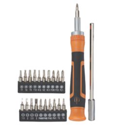 Magnusson Precision Screwdriver Bit Set 22 Pieces - Screwfix